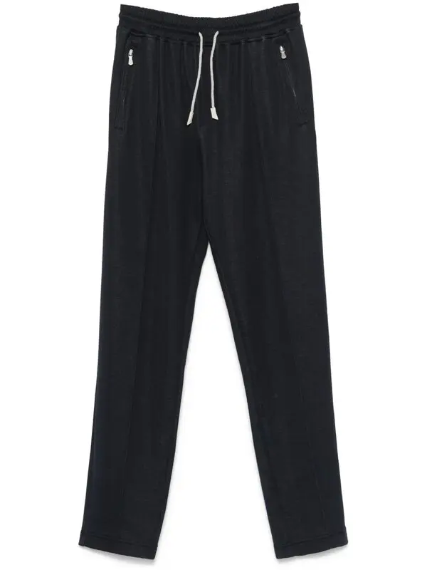 Eleventy Pressed-crease Trousers