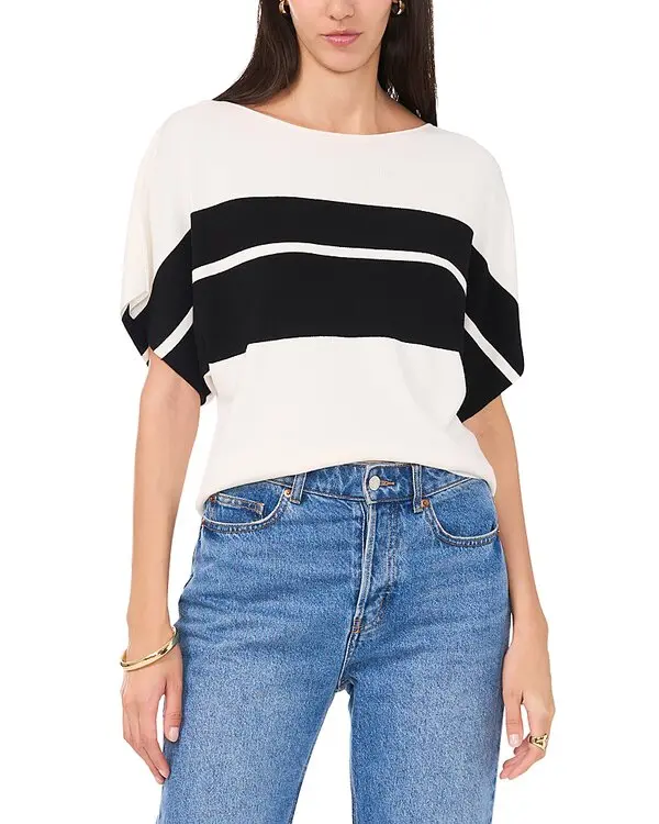 Vince Camuto Boat Neck Top