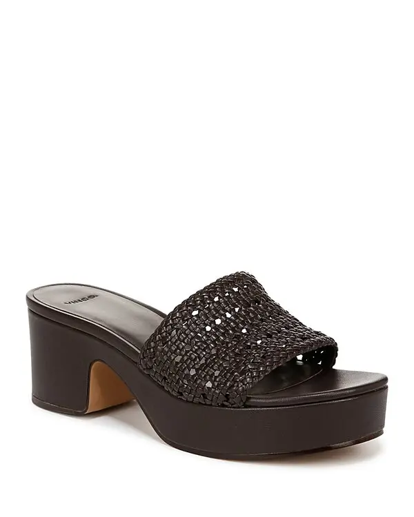 Vince Margo Woven Sandals - Ganache