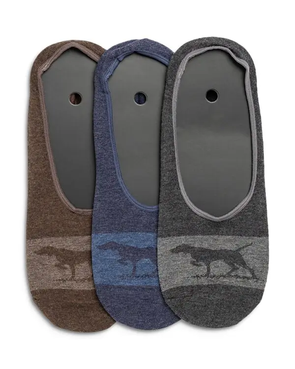 Rodd & Gunn Gunner Low Cut Socks Pack Of 3 - Dark Wash