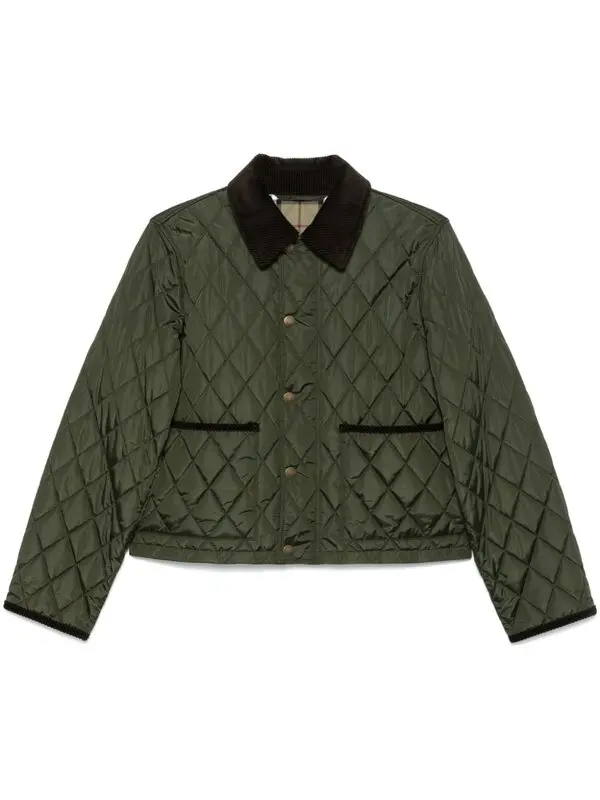 Burberry Quilted Jacket - Green