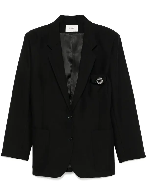 Coperni Belted-pocket Blazer - Black