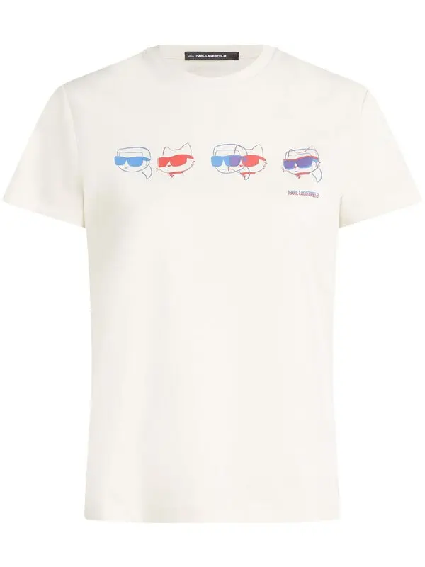 Karl Lagerfeld Ikon Color-pop T-shirt