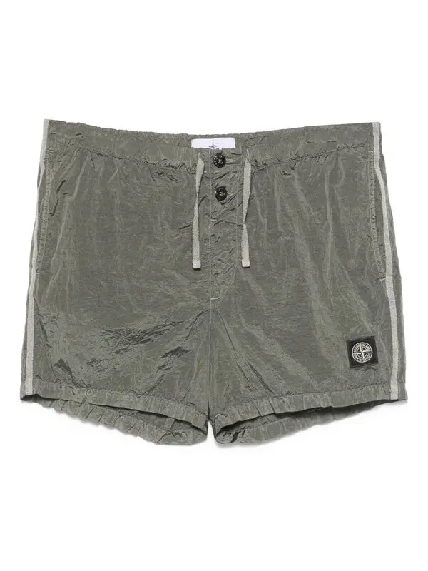 Stone Island Compass-badge Shorts