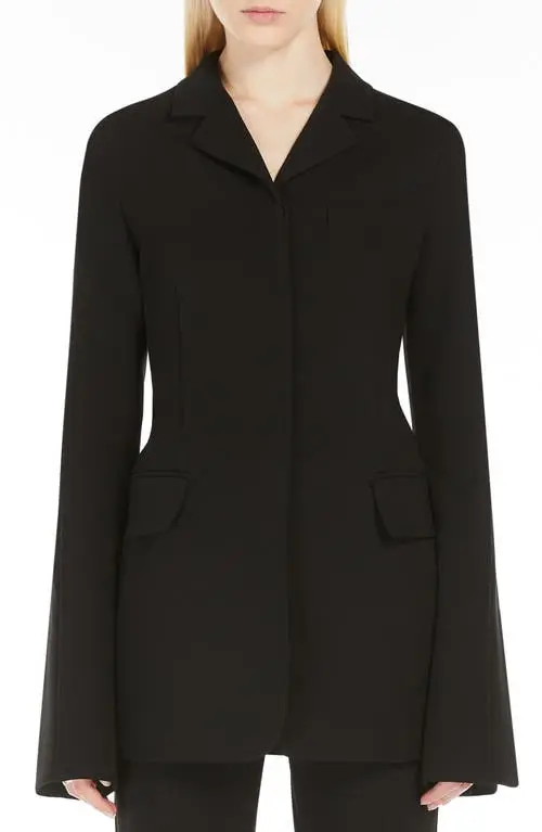 Sportmax Cabreo Crepe Jersey Blazer
