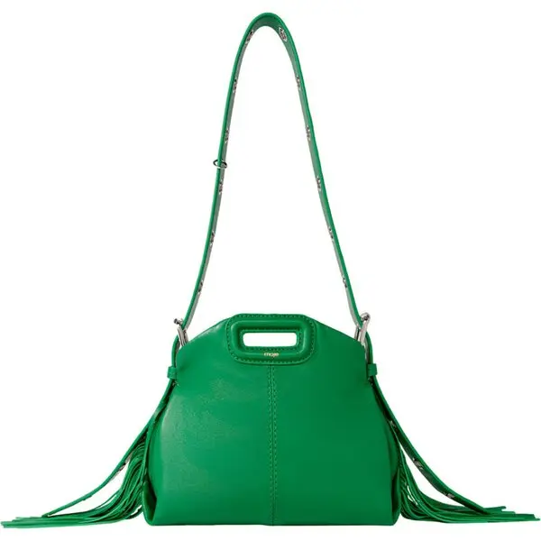Maje Mini Miss M Bag - Green