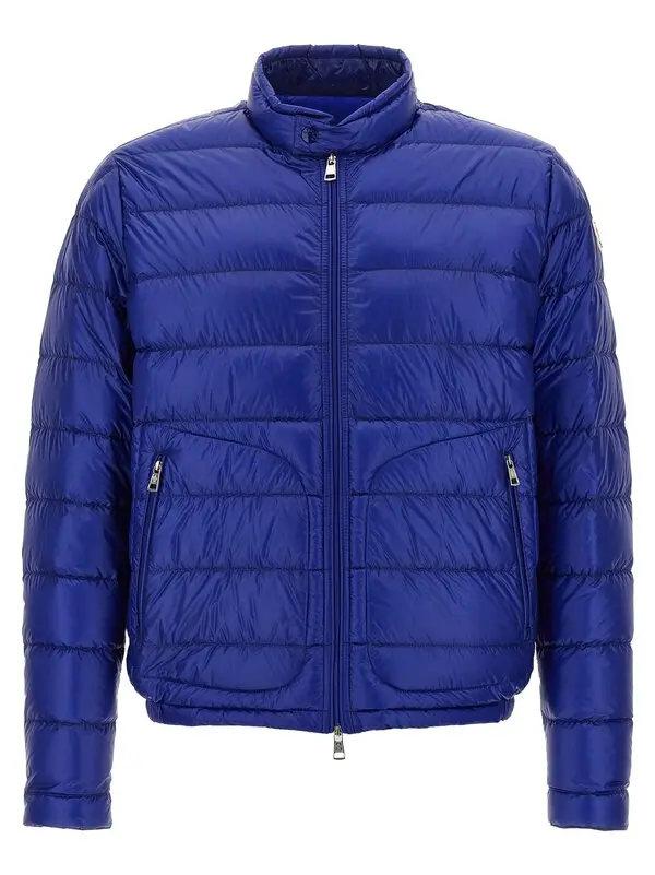 Moncler Acorus Down Jacket In Blue 14% Off Editorialist