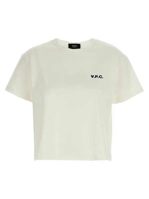 A.p.c. Boxy Petit Vpc' T Shirt - White