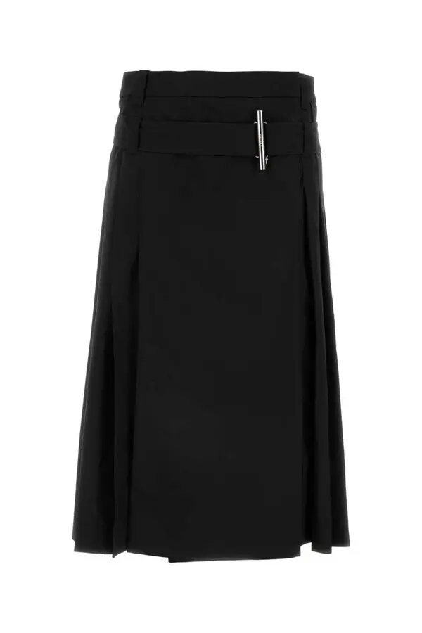 Alexander McQueen Wool Skirt