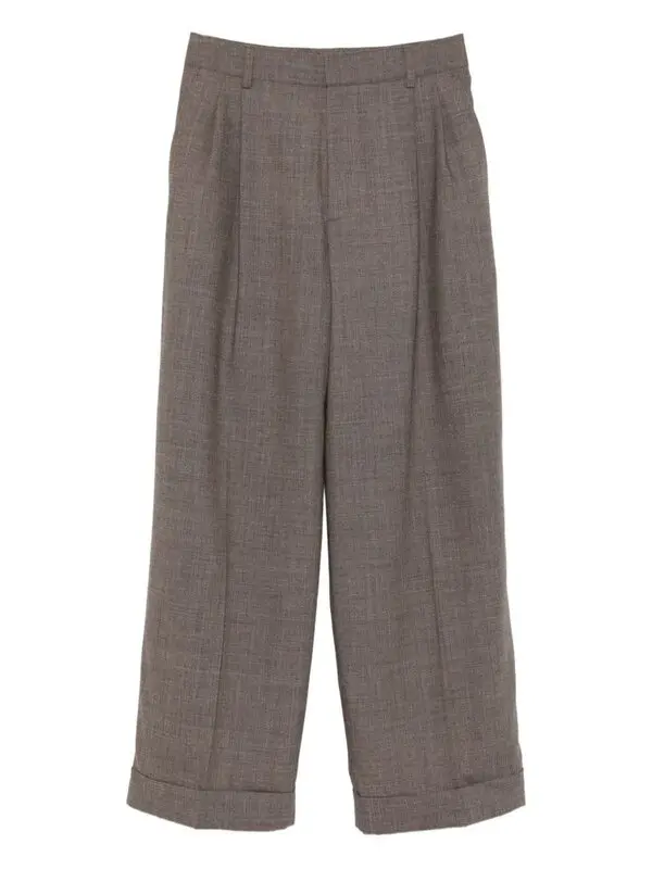 Soeur Watson Trousers - Marrone E Beige