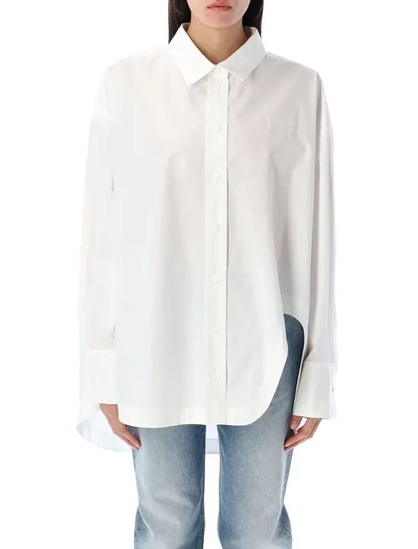 Attico Diana Cotton Poplin Shirt