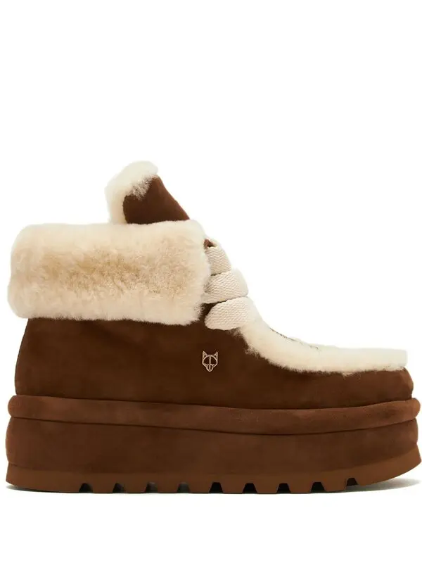 NAKED WOLFE Bambi Boots - Brown
