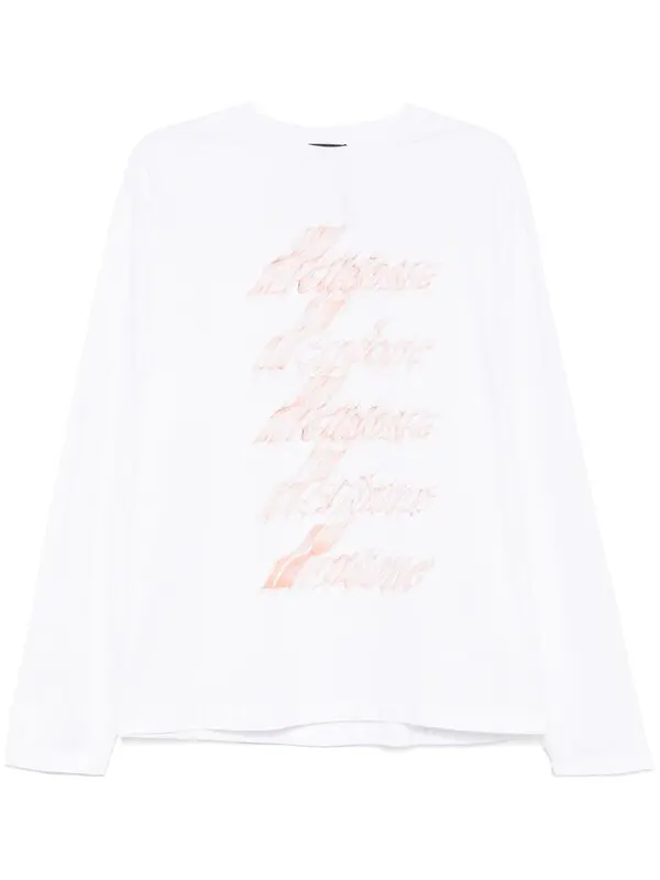 We11Done Logo Print T-shirt
