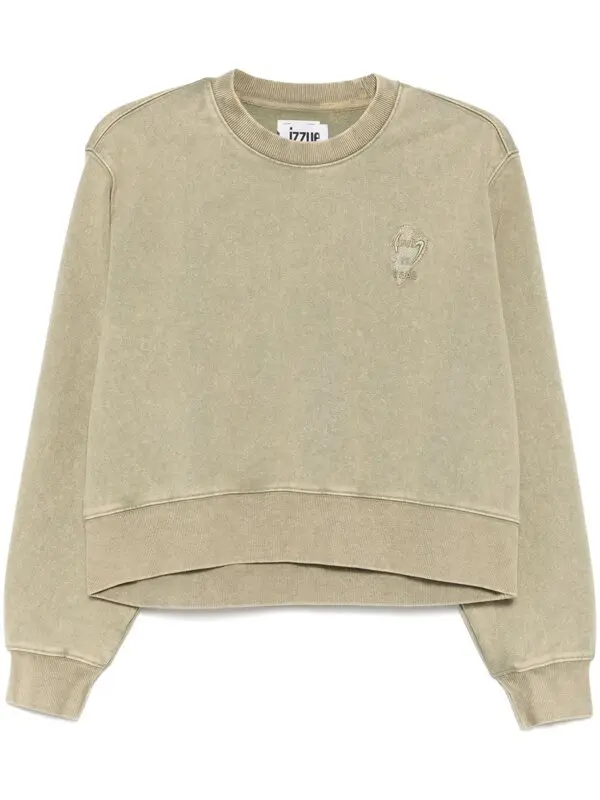 Izzue Embroidered Logo Sweater