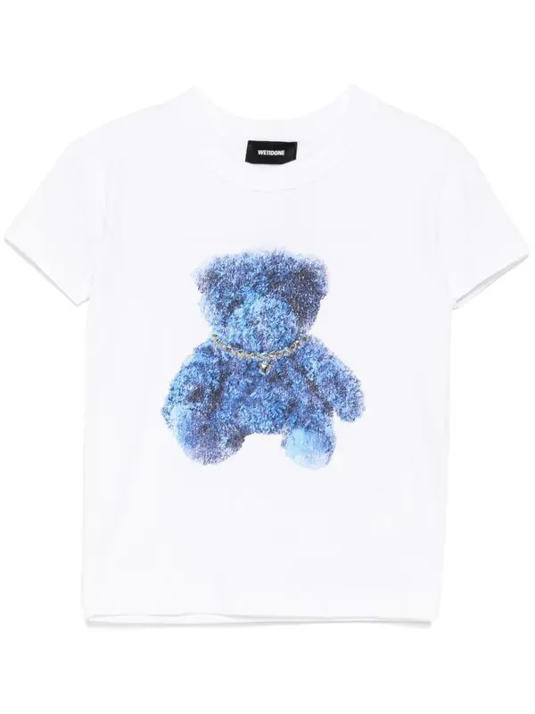 We11Done Graphic Print T-shirt - White
