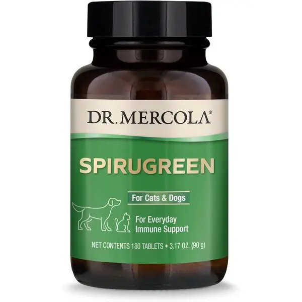DR. MERCOLA Spirugreen Superfood For Pets 180 Tablets