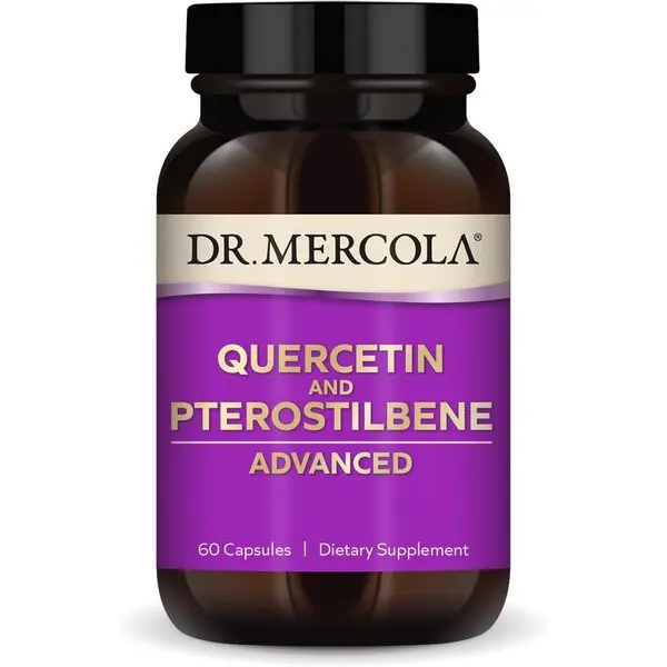 DR. MERCOLA Quercetin And Pterostilbene Advanced 60 Capsules
