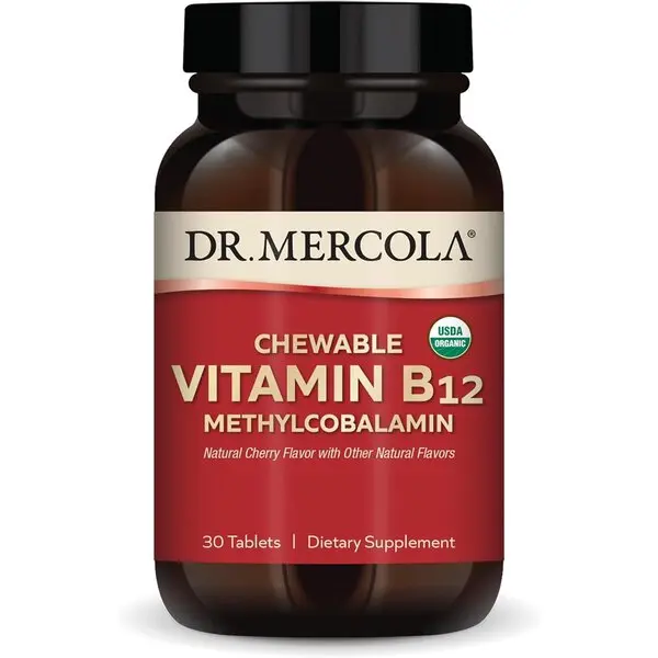 DR. MERCOLA Vitamin B12 Chewable 30 Chewables