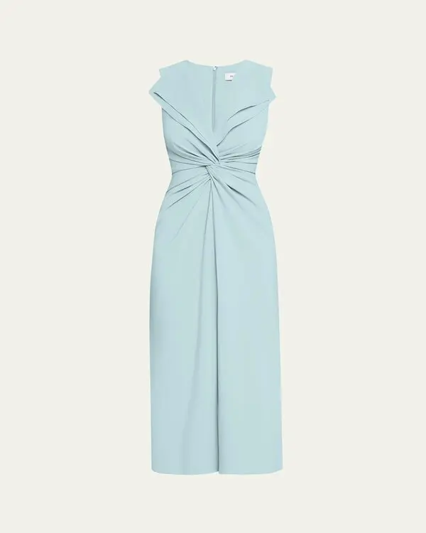 Prabal Gurung Lily Twist Front Midi Dress