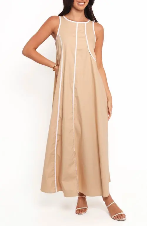 petal and pup beige dress Petal and Pup Women's Doran Mini Dress