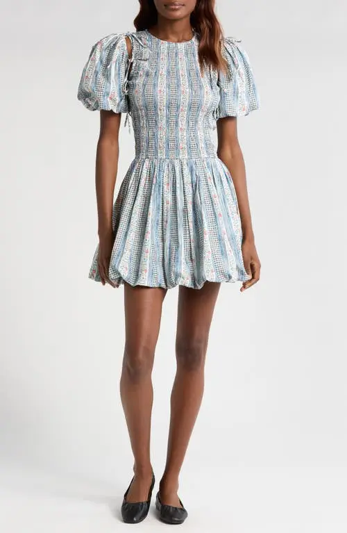 DAMSON MADDER Becca Bubble Minidress