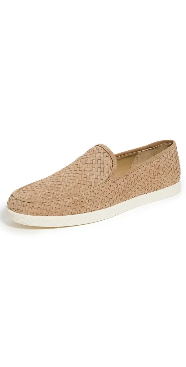 Vince Sonoma Woven Leather Loafers