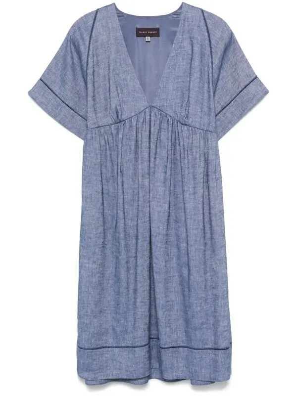 Talbot Runhof Flared Mini Dress
