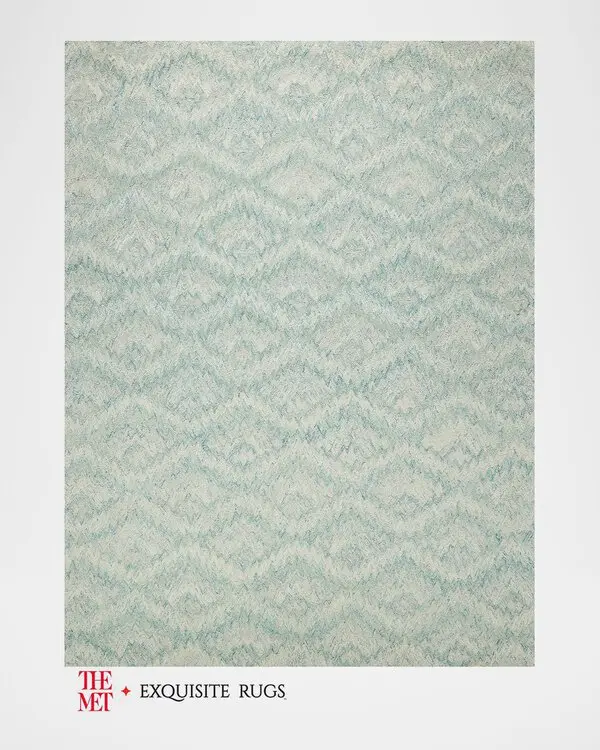 EXQUISITE RUGS X THE MET Bargello Hand-tufted Rug, 12' X 15