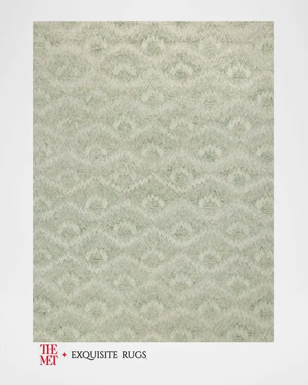 EXQUISITE RUGS X THE MET Bargello Hand-tufted Rug, 12' X 15