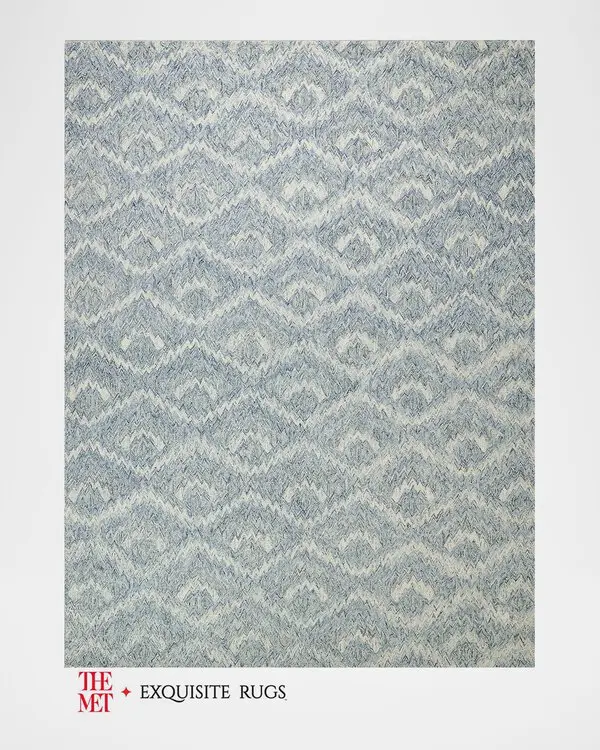EXQUISITE RUGS X THE MET Bargello Hand-tufted Rug, 12' X 15