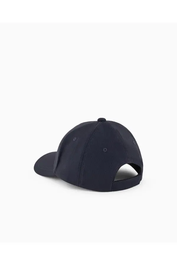 Emporio Armani Travel Essentials Nylon Baseball Cap - Navy