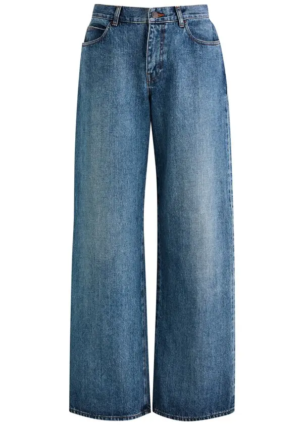 THE ROW Eglitta Wide-leg Jeans - Denim