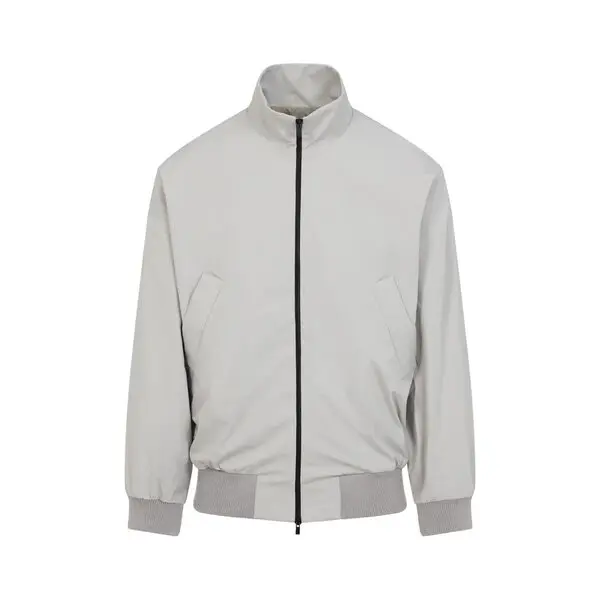 Fear Of God High Neck Track Jacket - Grey
