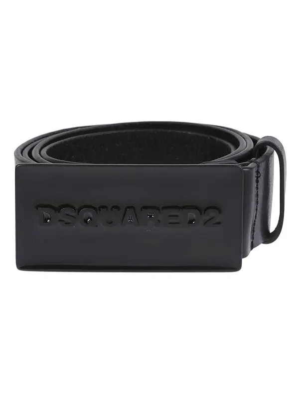 Dsquared2 Logo Plaque Belt