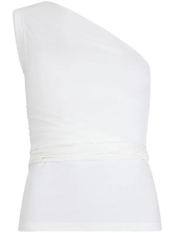 Patou One-shoulder Top - White