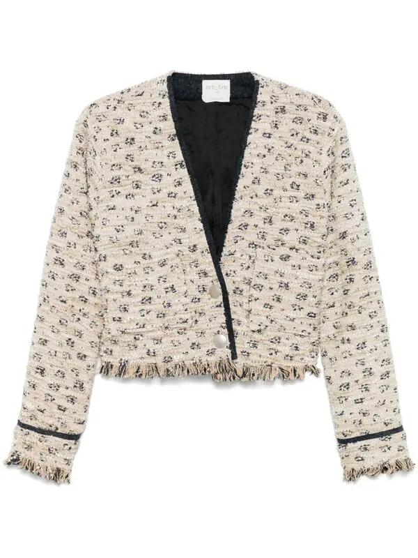 FORTE_FORTE Tweed Jacket