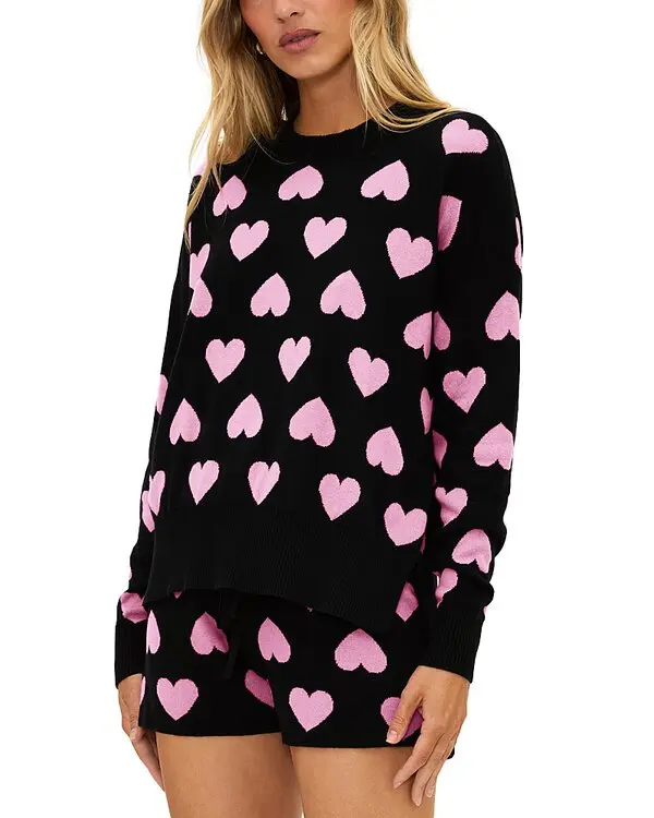 Beach Riot Callie Sweater - Love Heart