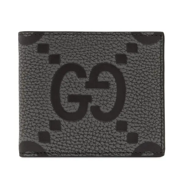 Gucci Gg Jumbo Billfold Wallet - Black