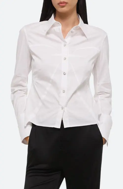 Helmut Lang Precis Bustier Shirt
