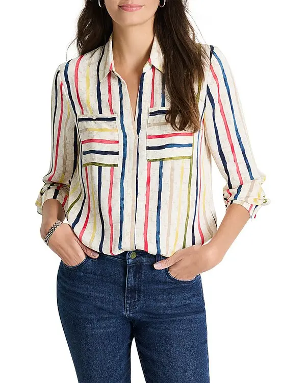 NIC+ZOE Striped Top