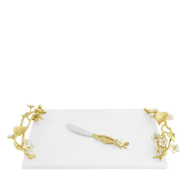 Michael Aram Bloom Cheeseboard With Knife Exclusive