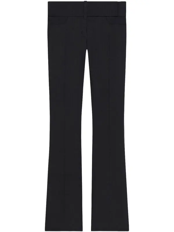 COURREGES Bootcut Trousers - Black