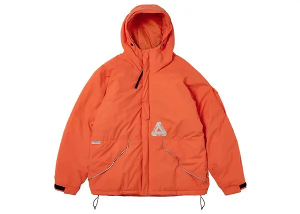 PALACE Ptech Hooded Jacket - Orange