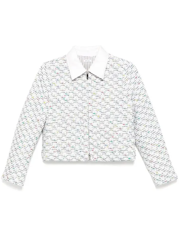 Thom Browne Patch Pocket Golf Jacket - Grey