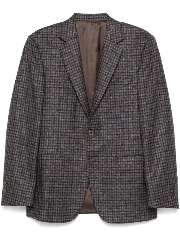Canali Plaid-check Blazer