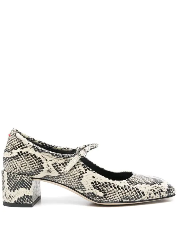 AeydĒ 50mm Aline Pumps - Neutrals