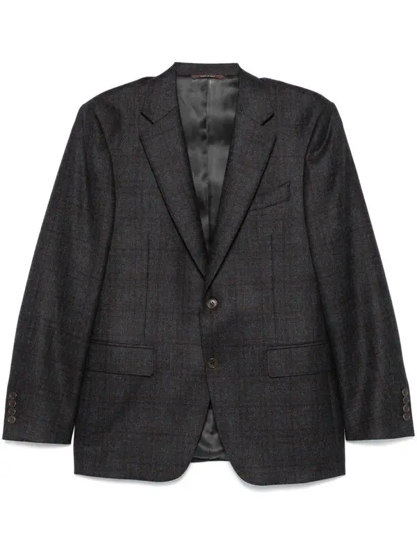 Canali Check-pattern Blazer