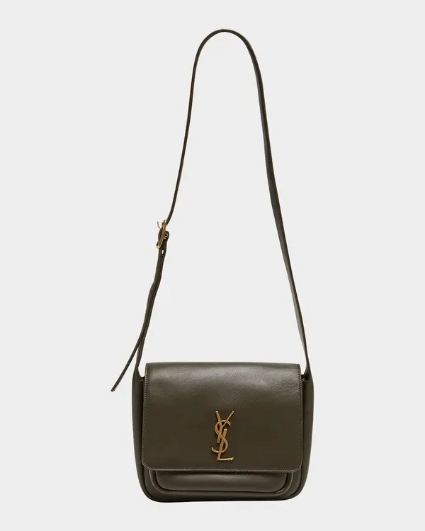 Saint Laurent Niki Flap Crossbody Bag - Light Musk