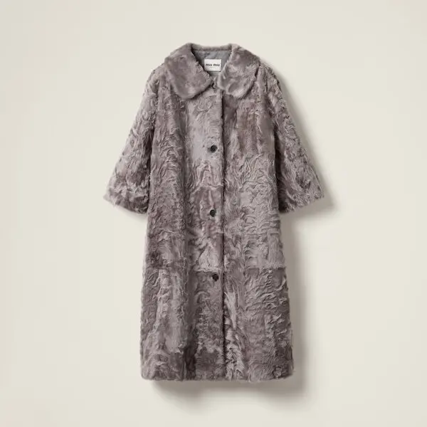 Miu Miu Chekiang Lambskin Coat