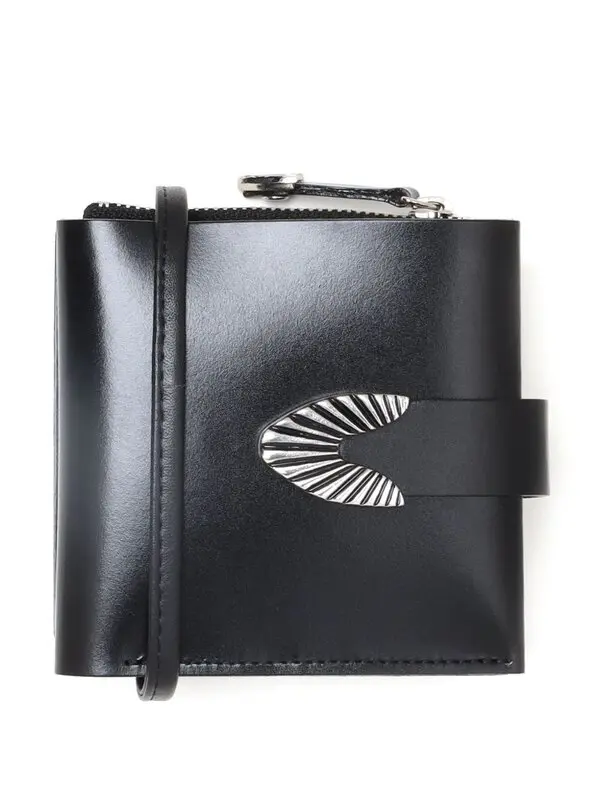 Toga Leather Wallet - Black